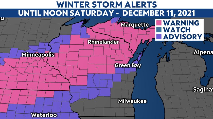 Two storm systems will create messy weather in Wisconsin