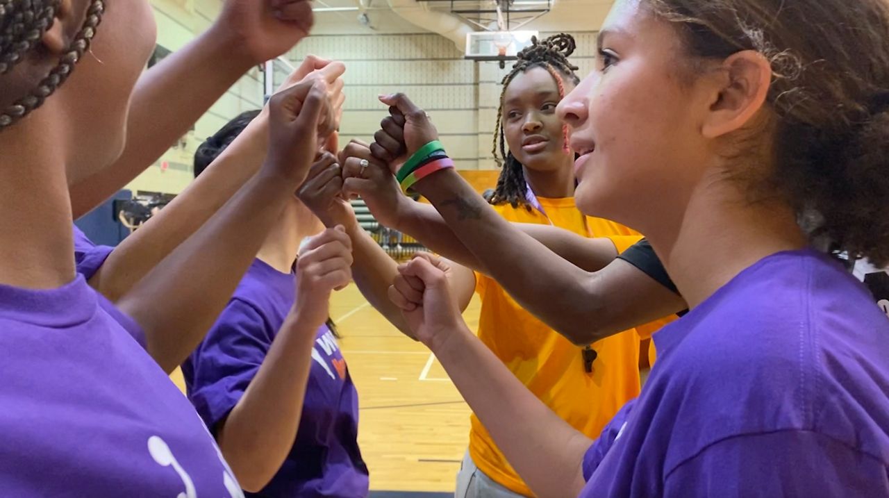 WNBA clinic inspires young female athletes in Raleigh