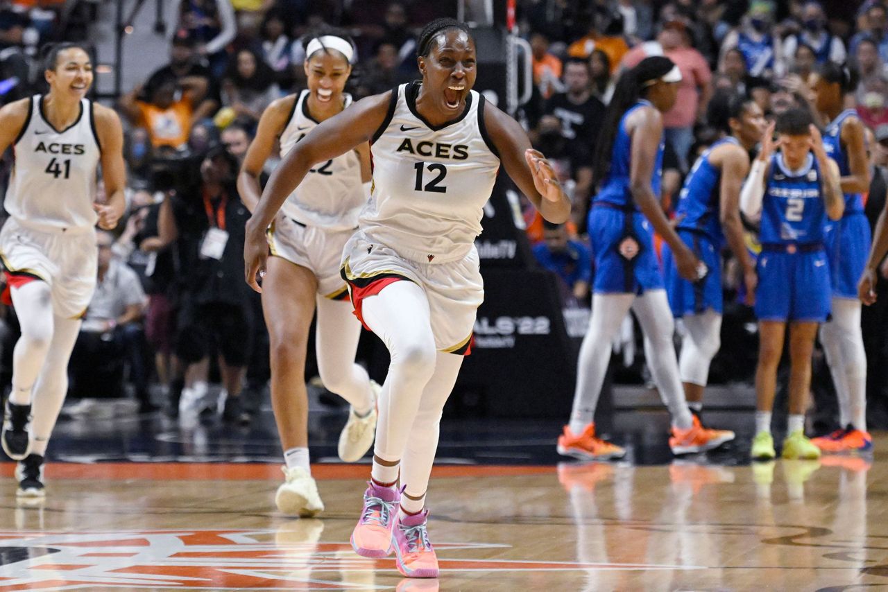 Las Vegas Aces win first WNBA title, Chelsea Gray named MVP