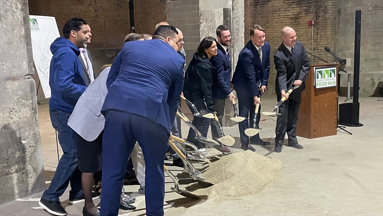 Worcester Food Hub breaks ground at Union Station