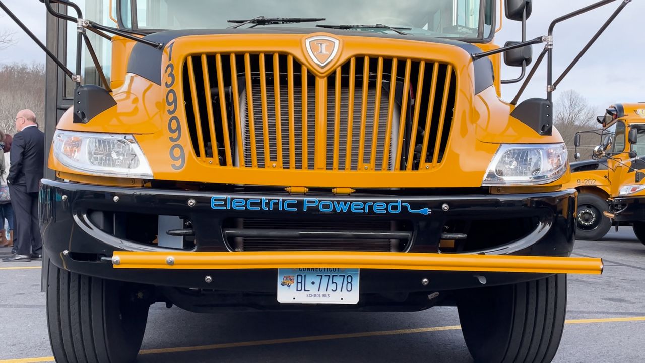 Worcester Public Schools unveils new electric bus