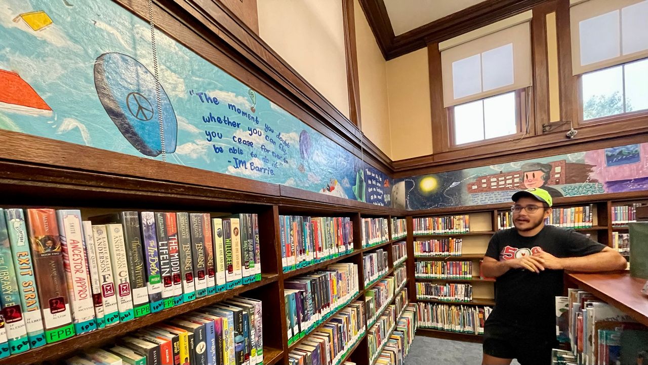 Worcester Public Library unveils new mural at Perkins branch