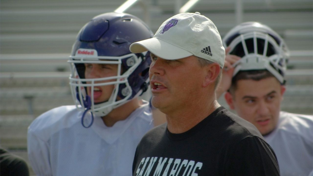 Football coach Walsh's vision for San Marcos football is taking shape