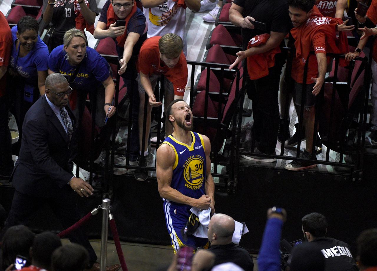 Curry, short-handed Warriors knock out Rockets in Game 6