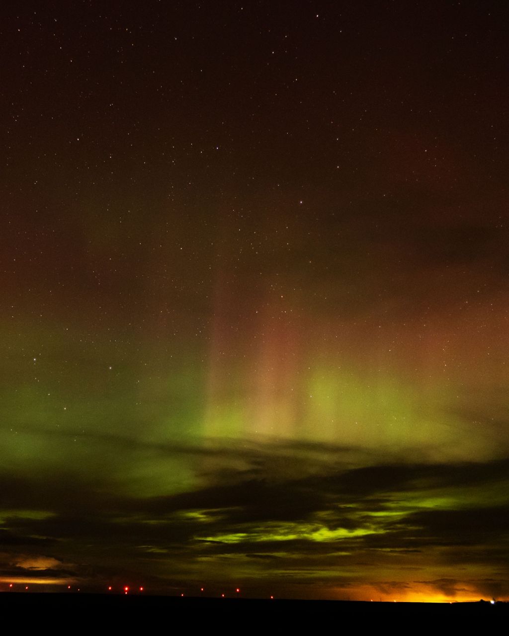 Severe solar storm creates dazzling auroras farther south