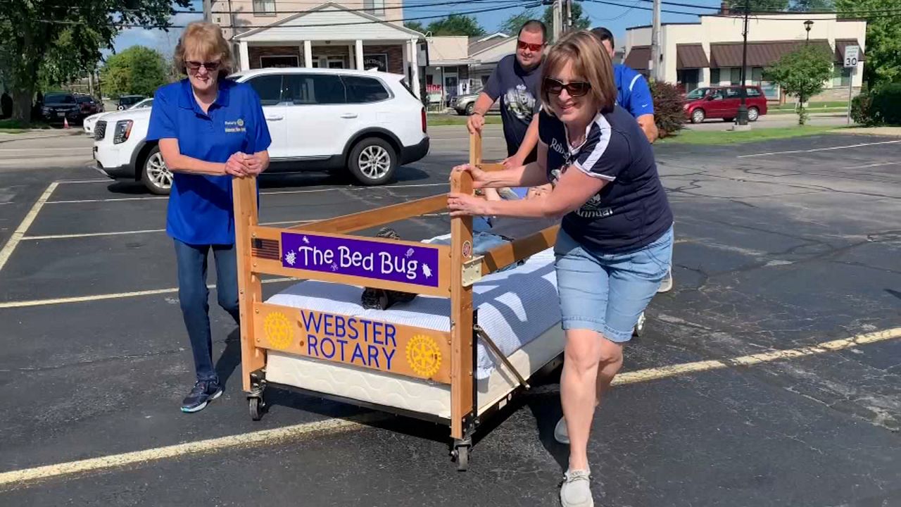 Homemade beds on wheels will be racing through Webster soon