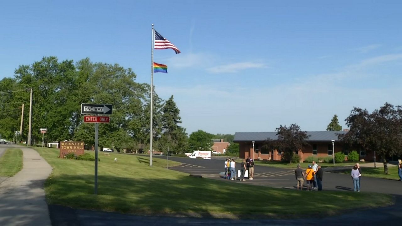 Webster Town Board removes Pride flag