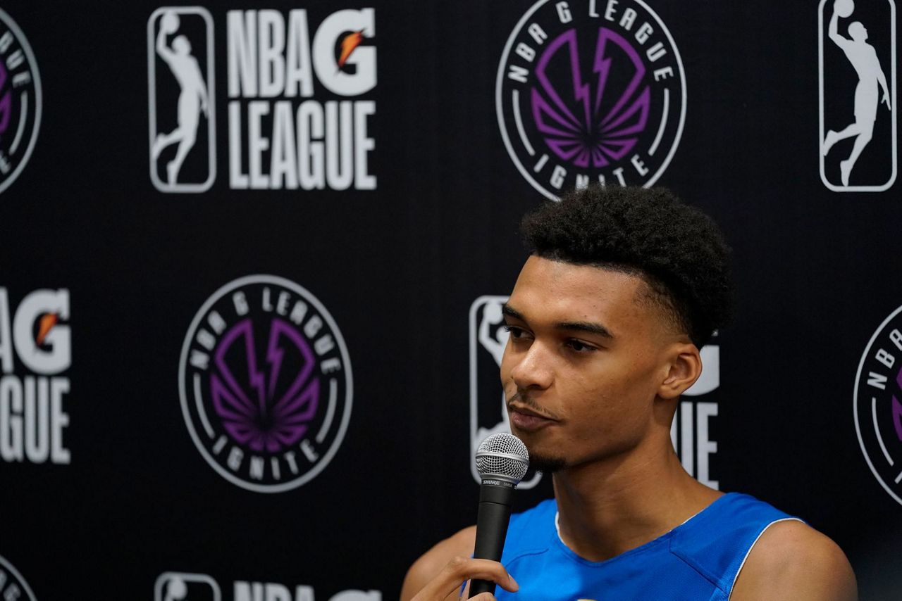 French star Wembanyama set for his first taste of NBA life