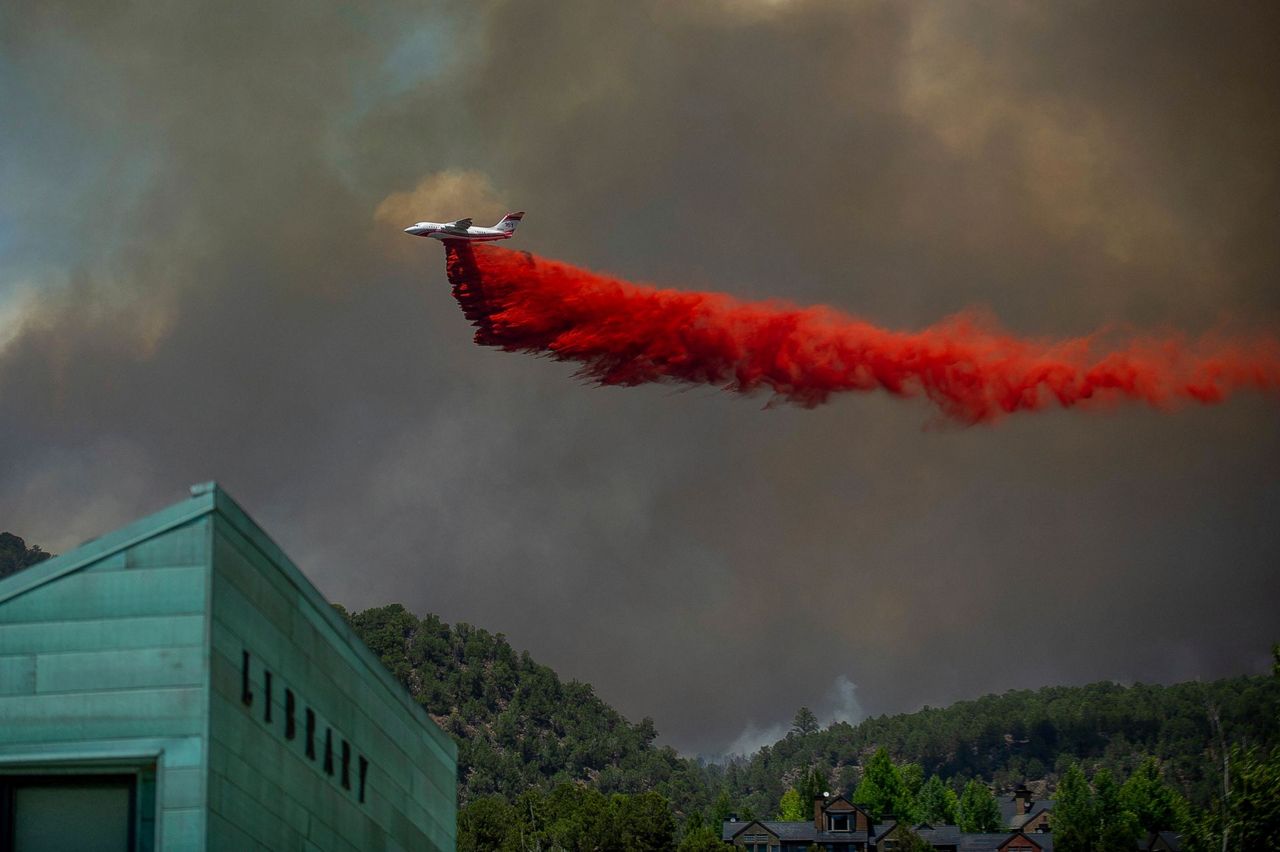 A lot of red on July 4 as wildfires keep growing in US West