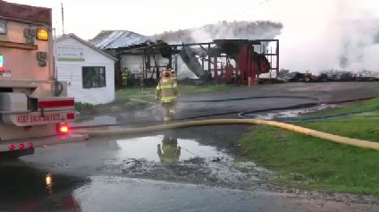 Fire Damages Four Separate Structures, Destroys Barn in Whitney Point