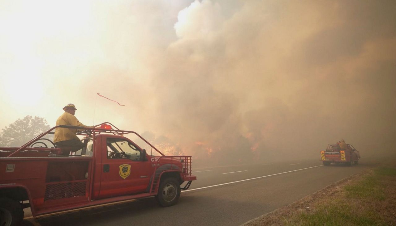 Smoke from growing New Jersey wildfire to affect air quality in the New ...