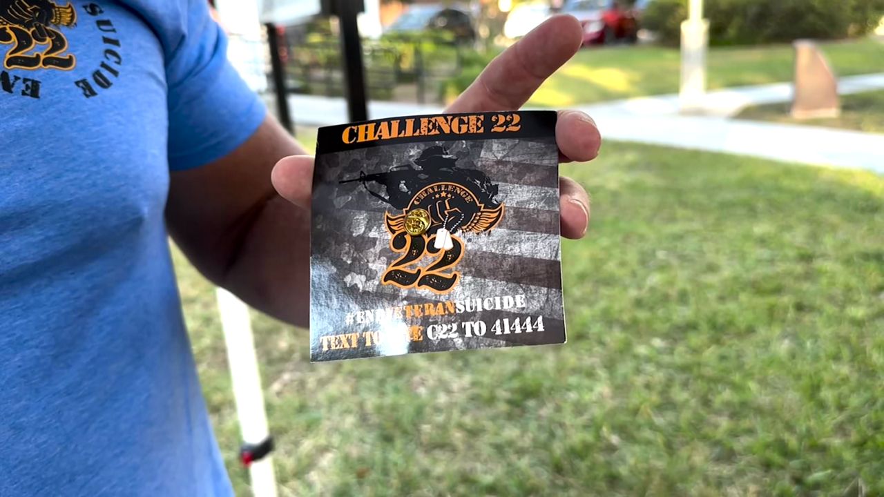 Challenge 22 raises money to help combat veteran suicide
