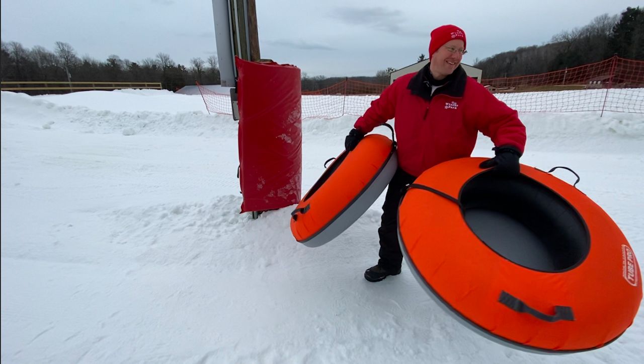 Making winter at Kewaunee's Winter Park