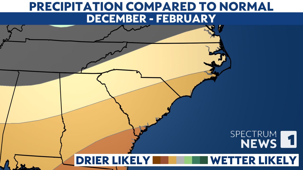 Winter snow forecast for North Carolina