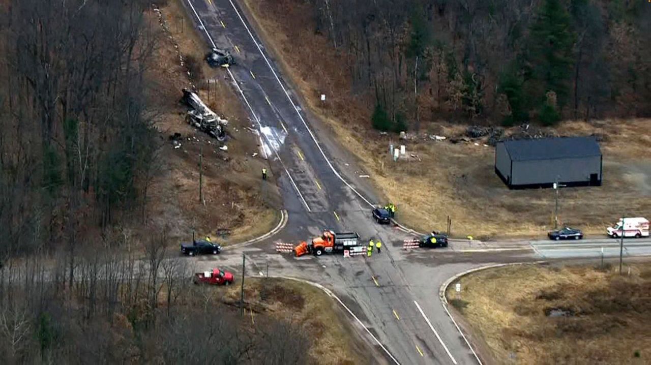 Fatal crash in western Wisconsin closes state highway