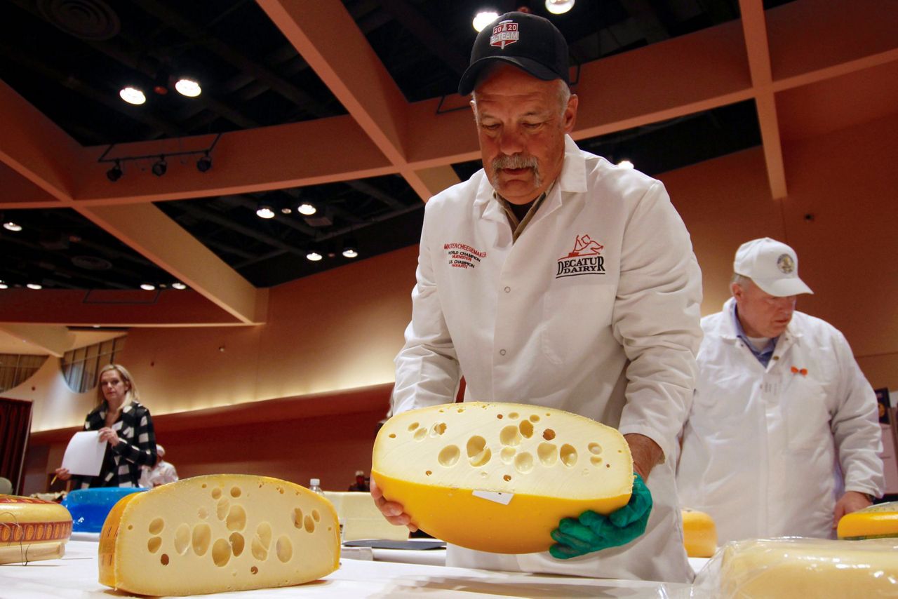 Swiss gruyere named best in world cheese competition