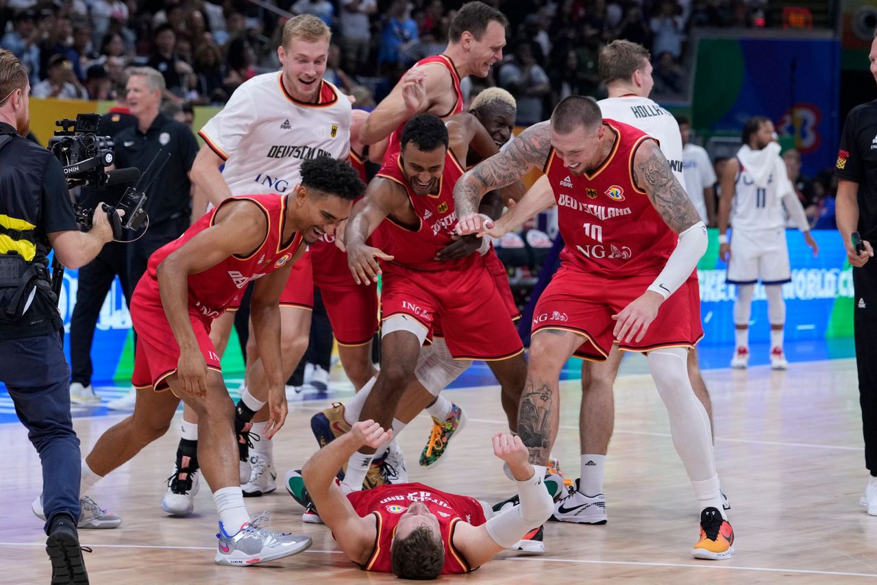 Germany pulled off the biggest upset of its basketball existence ...