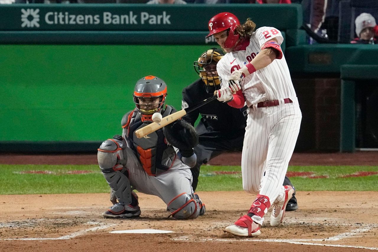 Phillies' Bohm hits 1,000th home run in World Series history