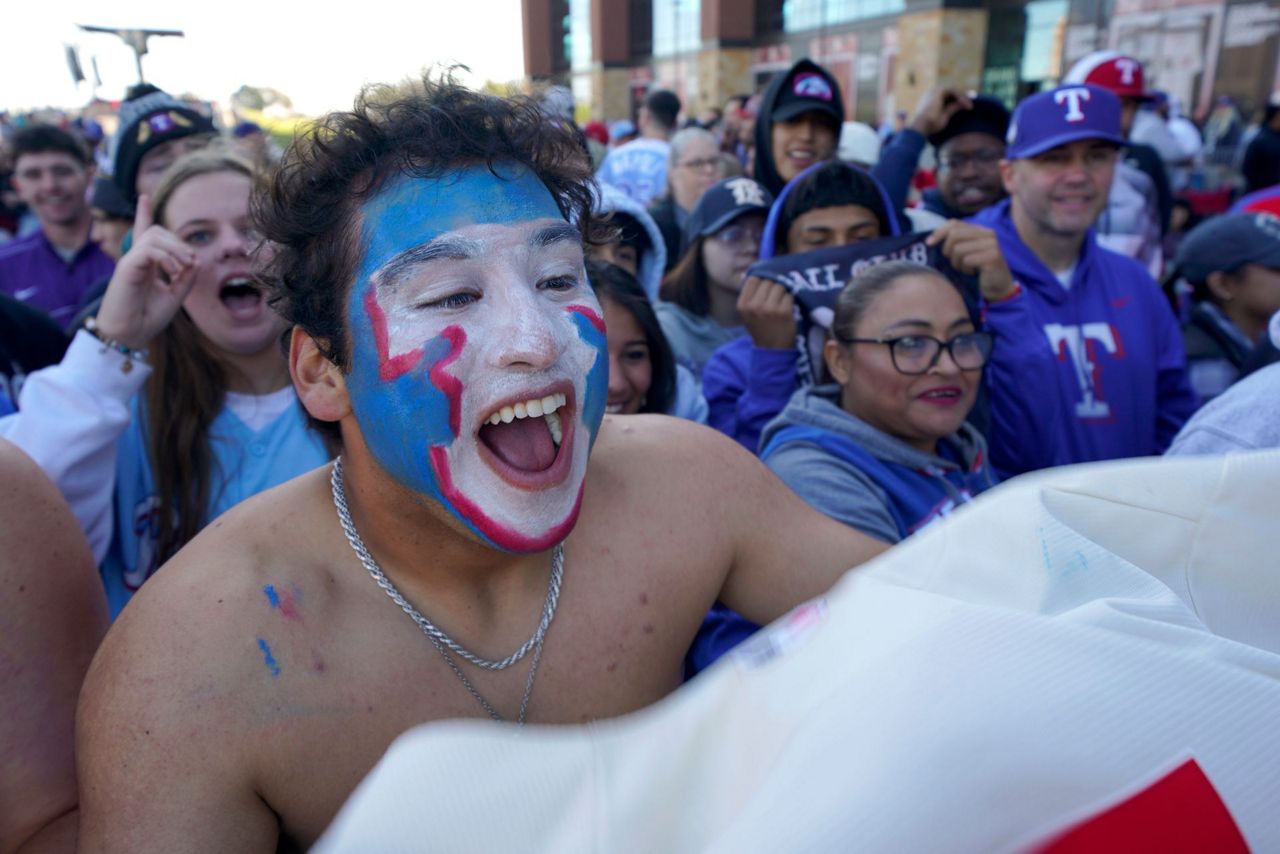 Texas Rangers and their fans celebrate World Series title with parade ...