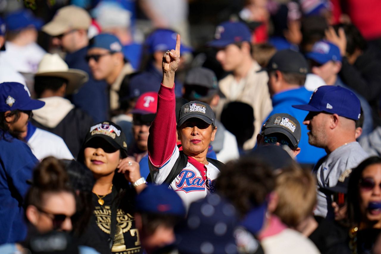 Texas Rangers and their fans celebrate World Series title with parade ...