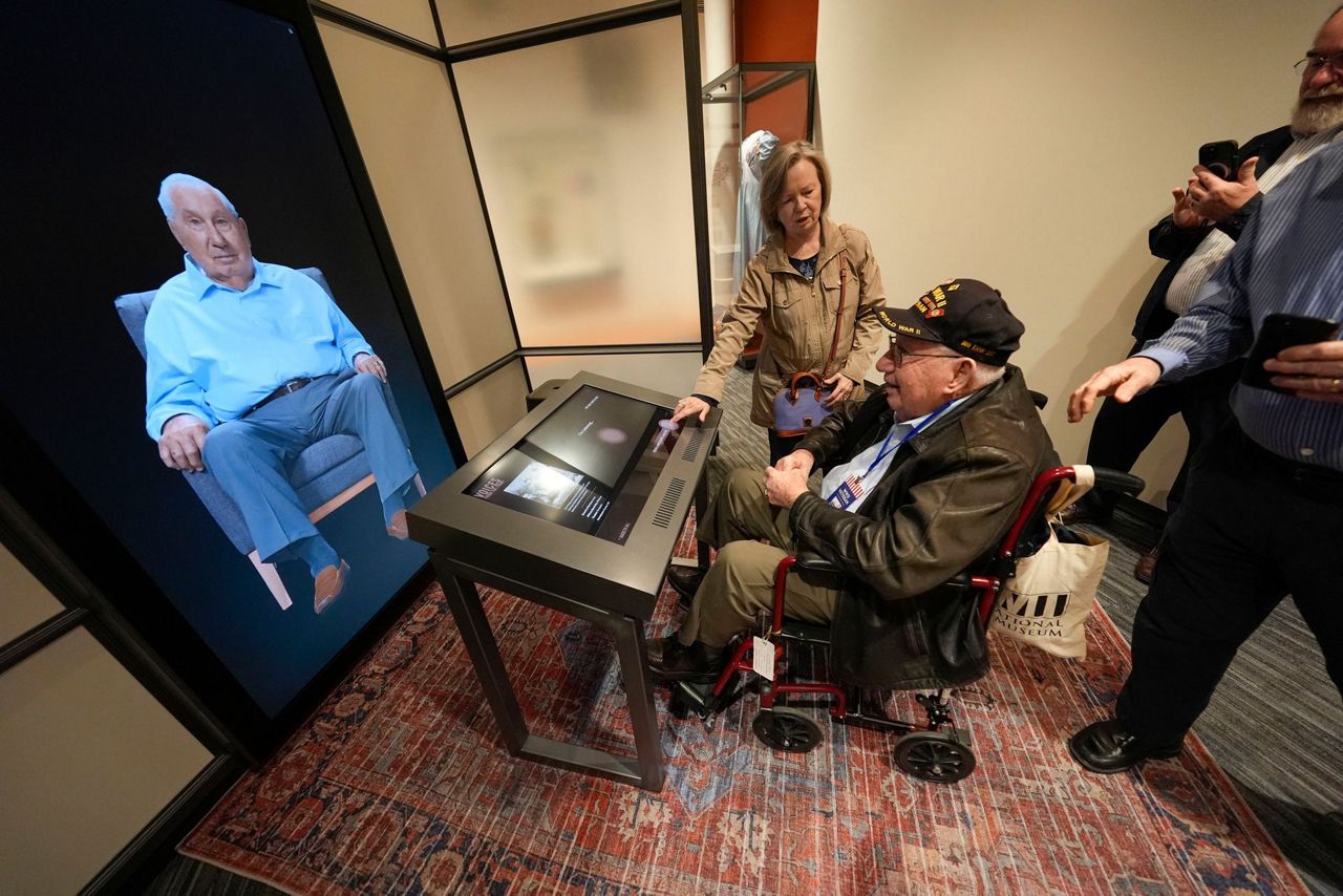 AI-aided virtual conversations with WWII vets are latest feature at New ...
