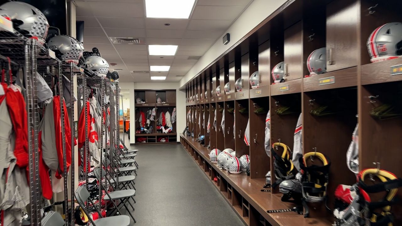 Wrigley Field transforms for OSU Northwestern game