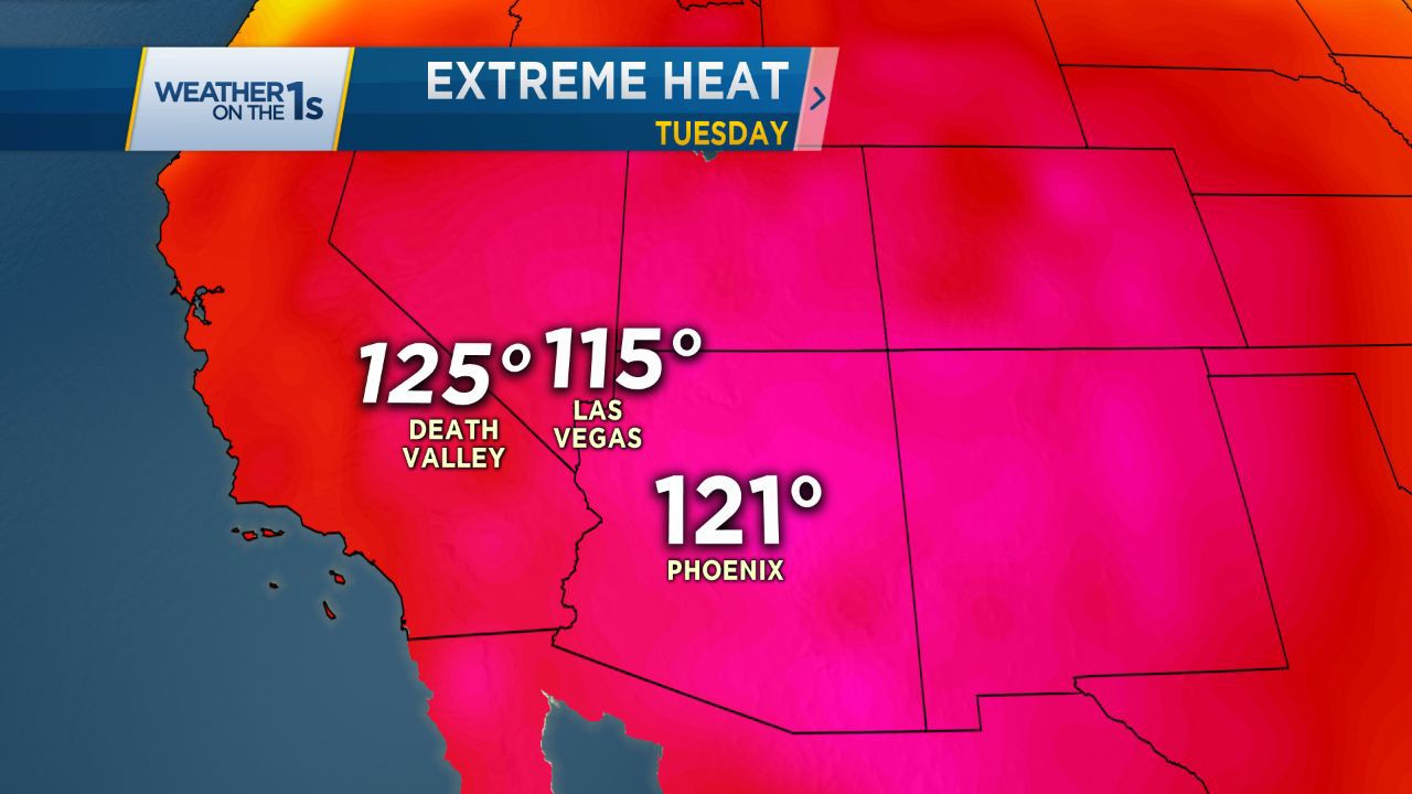 Extreme Heat Likely Next Week in the Southwest