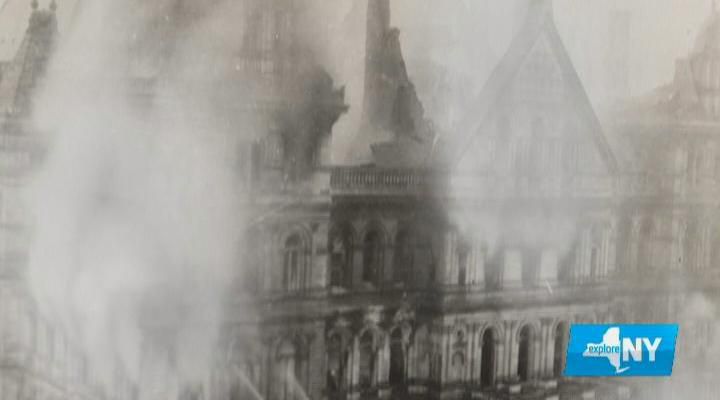 Flames Tear Through Capitol Building in 1911, Leaving New Yorkers With ...