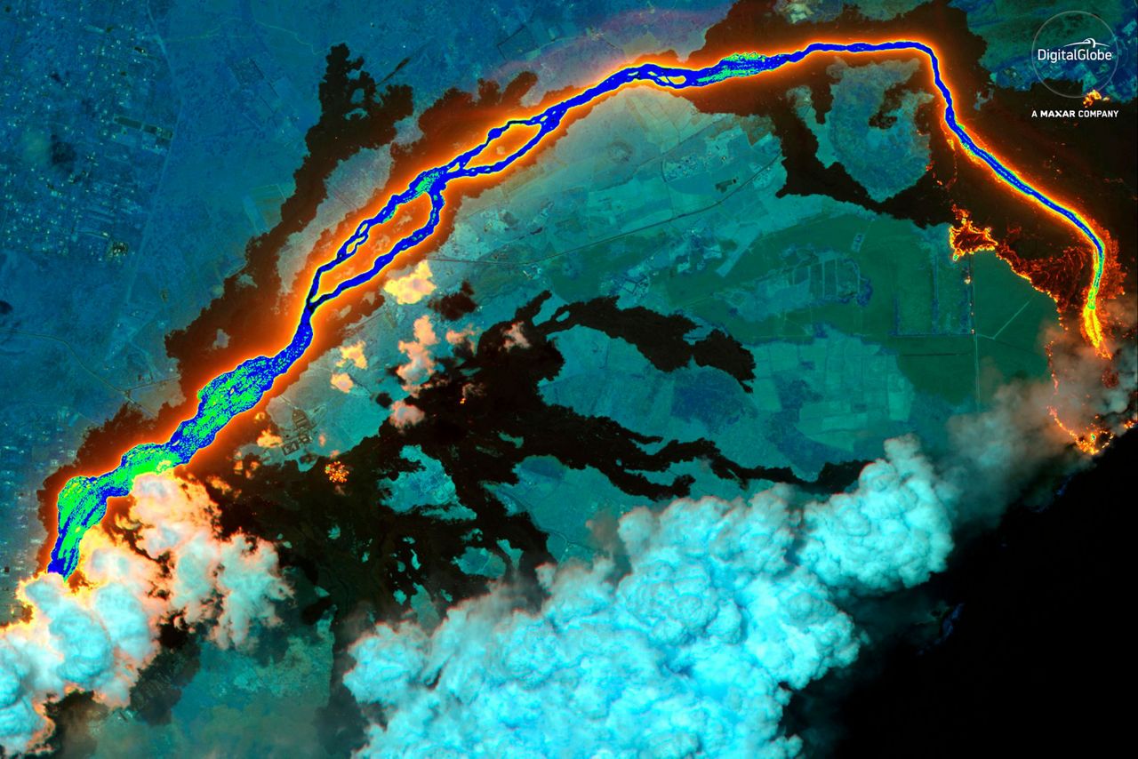 Memorable news satellite photos of 2018