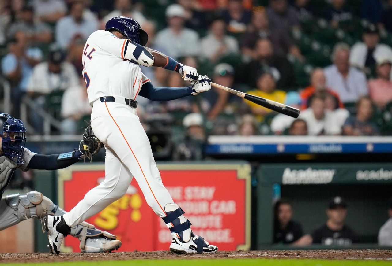 Astros' Taylor Trammell facing no discipline after bat confiscated ...