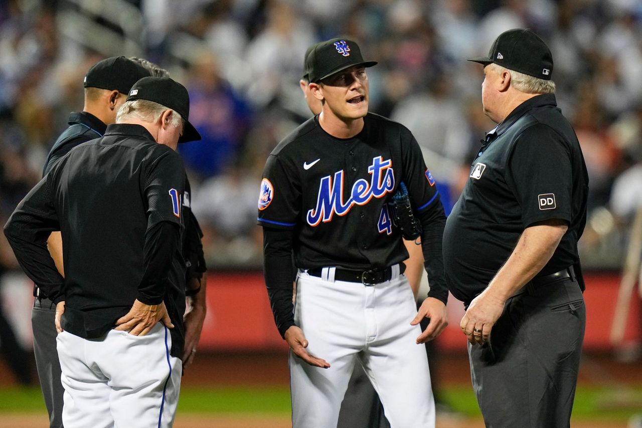 Mets reliever Drew Smith ejected from Subway Series game vs Yankees for ...