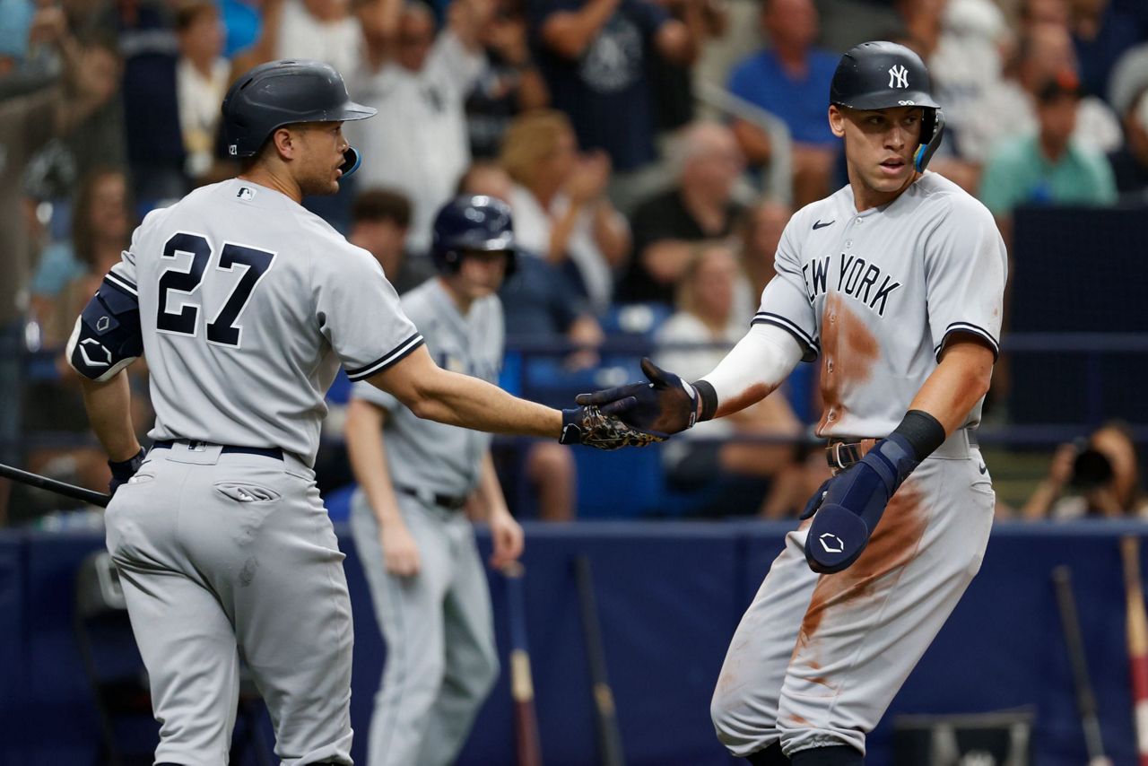 Judge hits 53rd HR, Yankees stop Rays, avoid 3-game sweep
