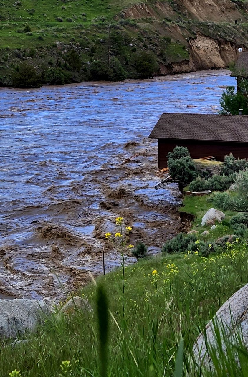 Yellowstone floods wipe out roads, bridges, strand visitors