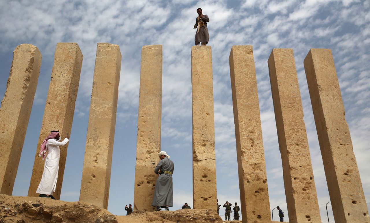 Report: Yemen's war has left parts of ancient sites in ruins