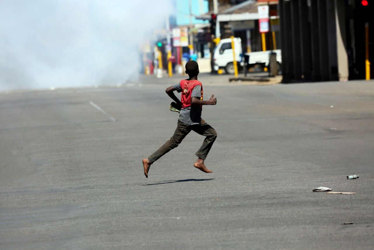Harare quiet as police dampen Zimbabwe opposition protest