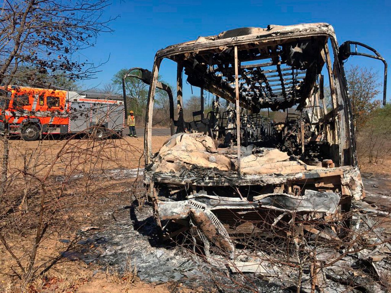 More than 40 killed in bus accident in Zimbabwe