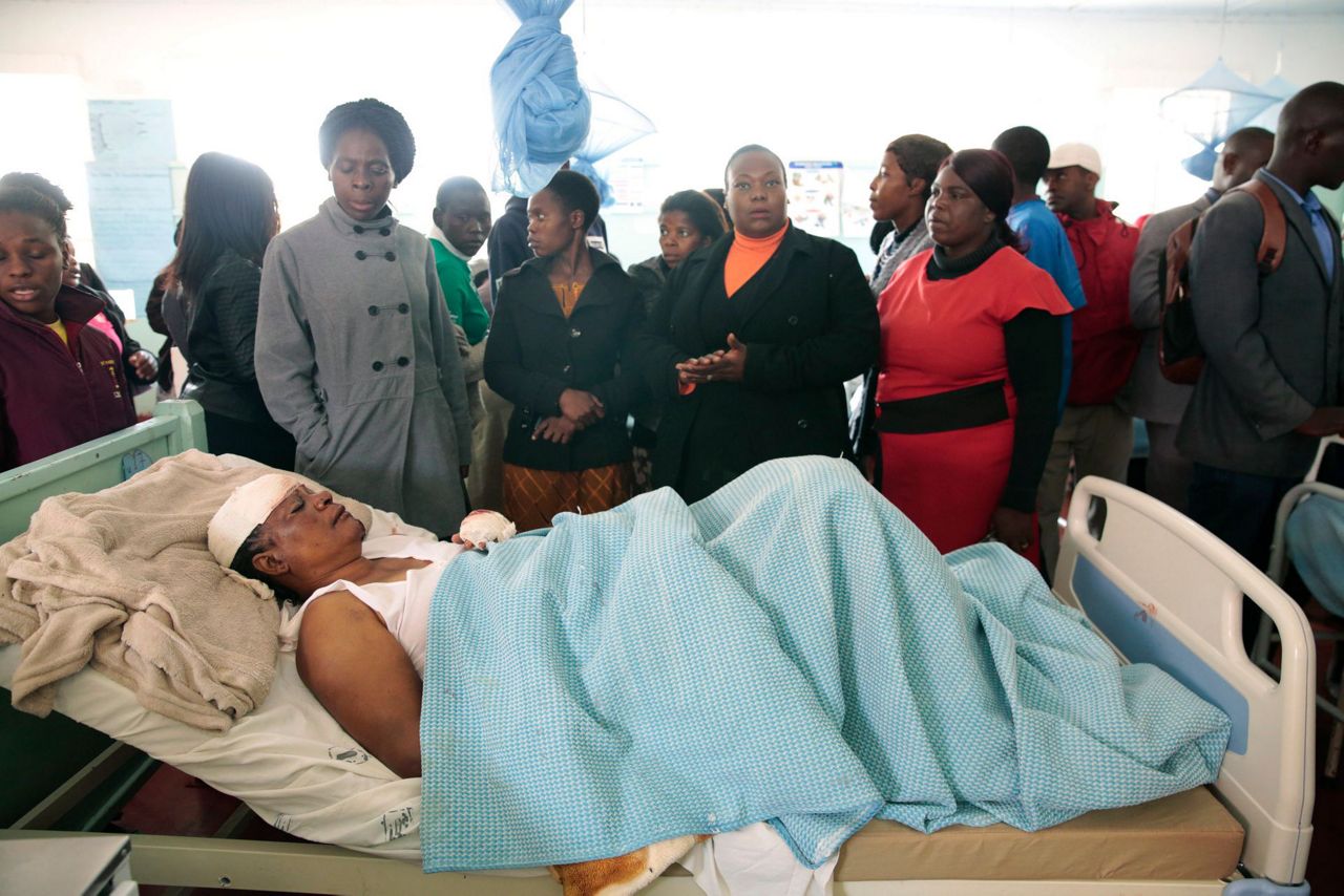 Head on collision between 2 buses kills 45 in Zimbabwe