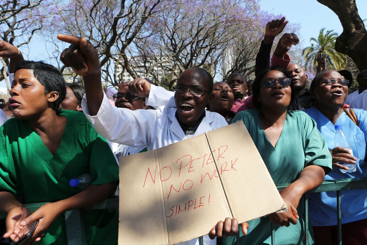 Zimbabwe doctor is found alive after alleged abduction