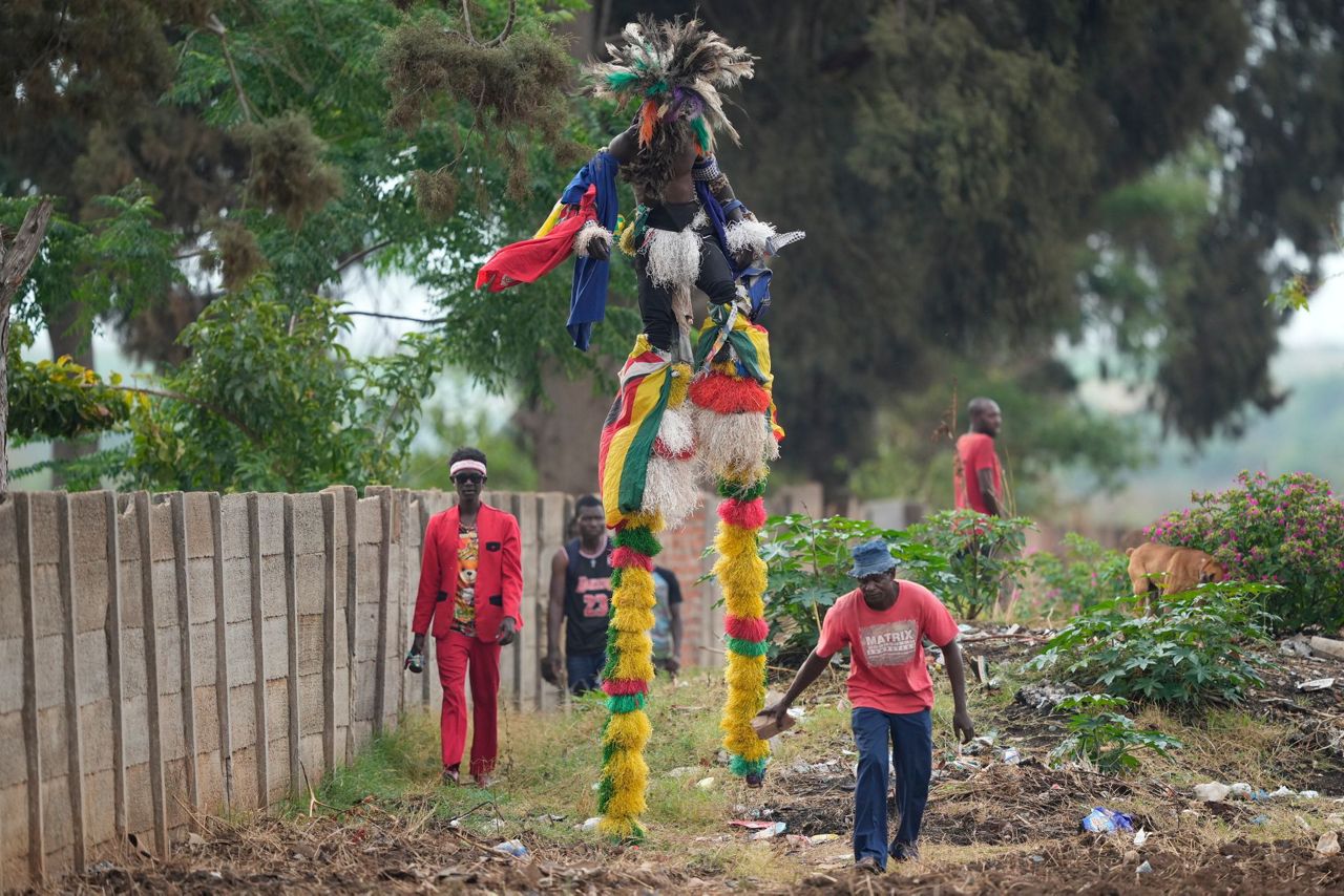 Feared ritual dancers in Zimbabwe try to revamp public image