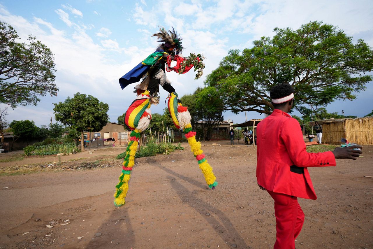 Feared ritual dancers in Zimbabwe try to revamp public image