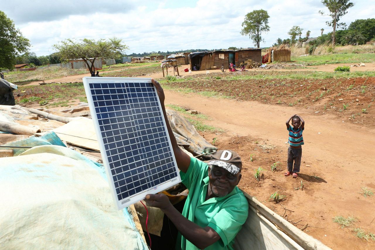 Amid crippling power cuts, Zimbabwe turns to solar energy