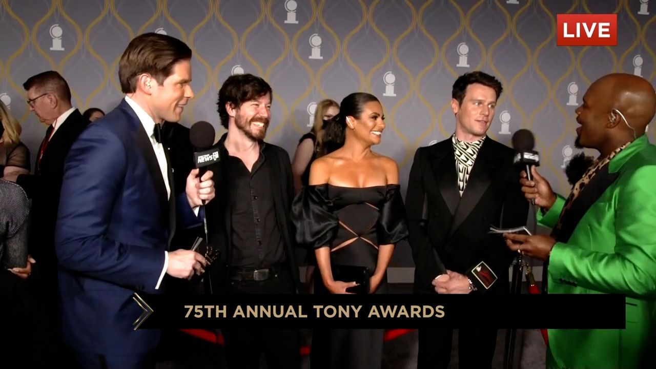 NY1’s Live Red Carpet to the Tonys Part 1