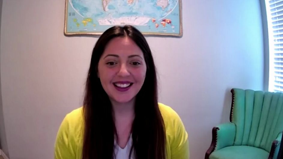 A+ Teacher uses humor in her virtual classroom