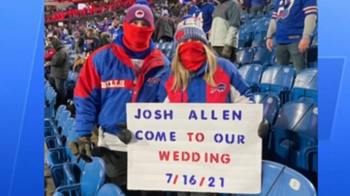 Bills Couple Invites Josh Allen to Their Wedding on 7/16