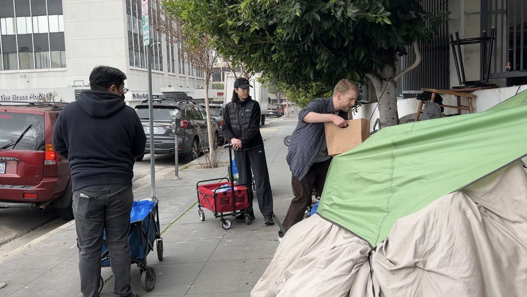 Back-to-back storms strain LA's homeless shelter programs