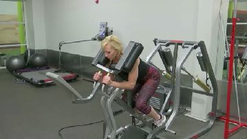 Reverse Leg Workout with Rear Lunges, Extensions