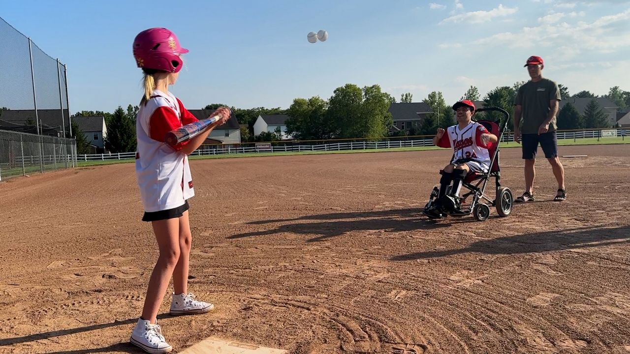 New adaptive baseball fields under construction