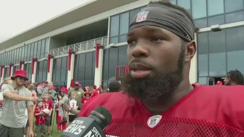 Bucs linebacker Adarius Taylor changes game and name