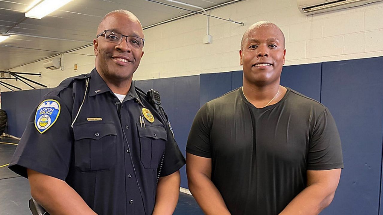 Akron police cadet drops 75+ pounds to achieve dream job