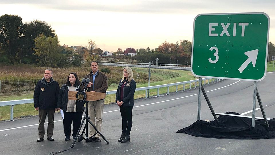 Northway Exit 3 Opens Ahead of Schedule